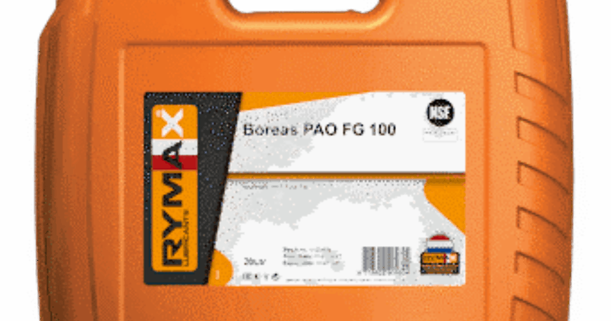 Rymax Lubricants | Boreas PAO FG 100