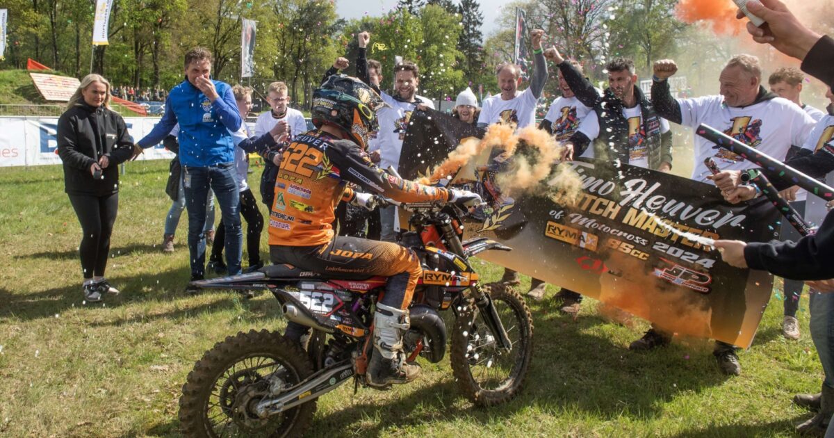 Rymax Lubricants | MX racer Timo Heuver secures title in Dutch Masters
