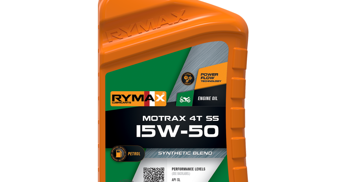 Rymax Lubricants | Motrax 4T SS 15W-50