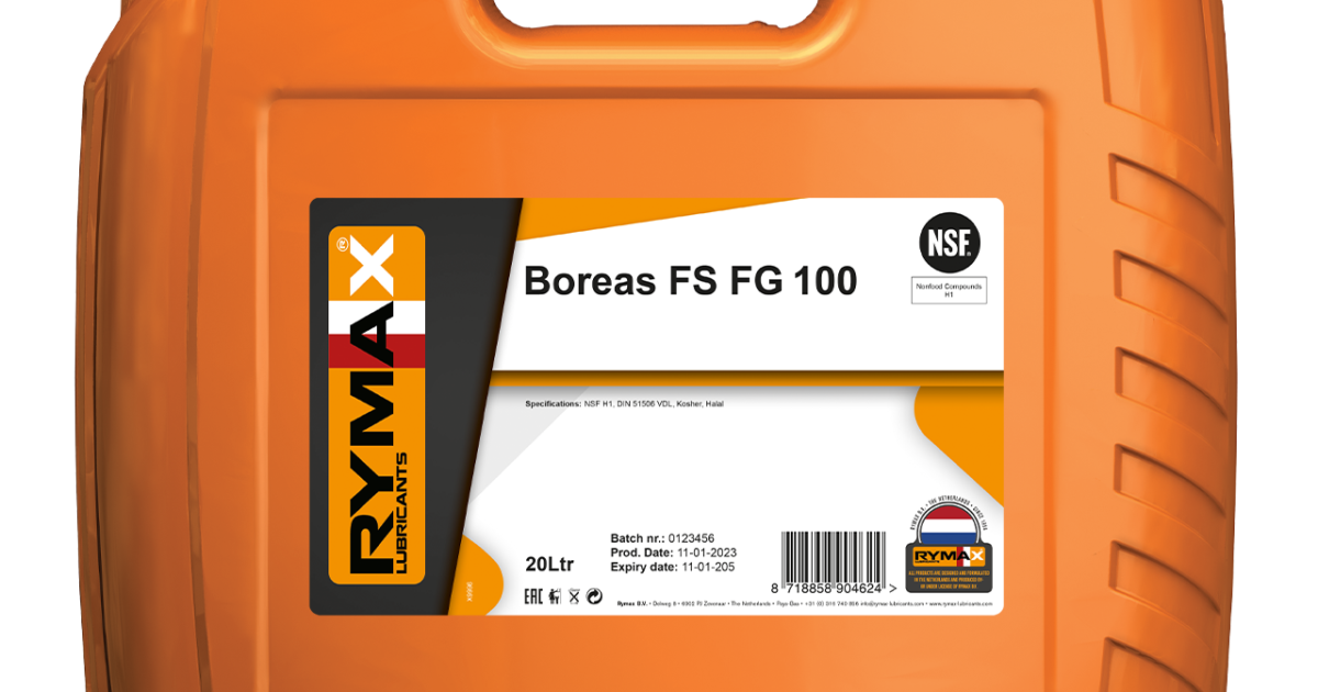 Rymax Lubricants | Boreas FS FG 100